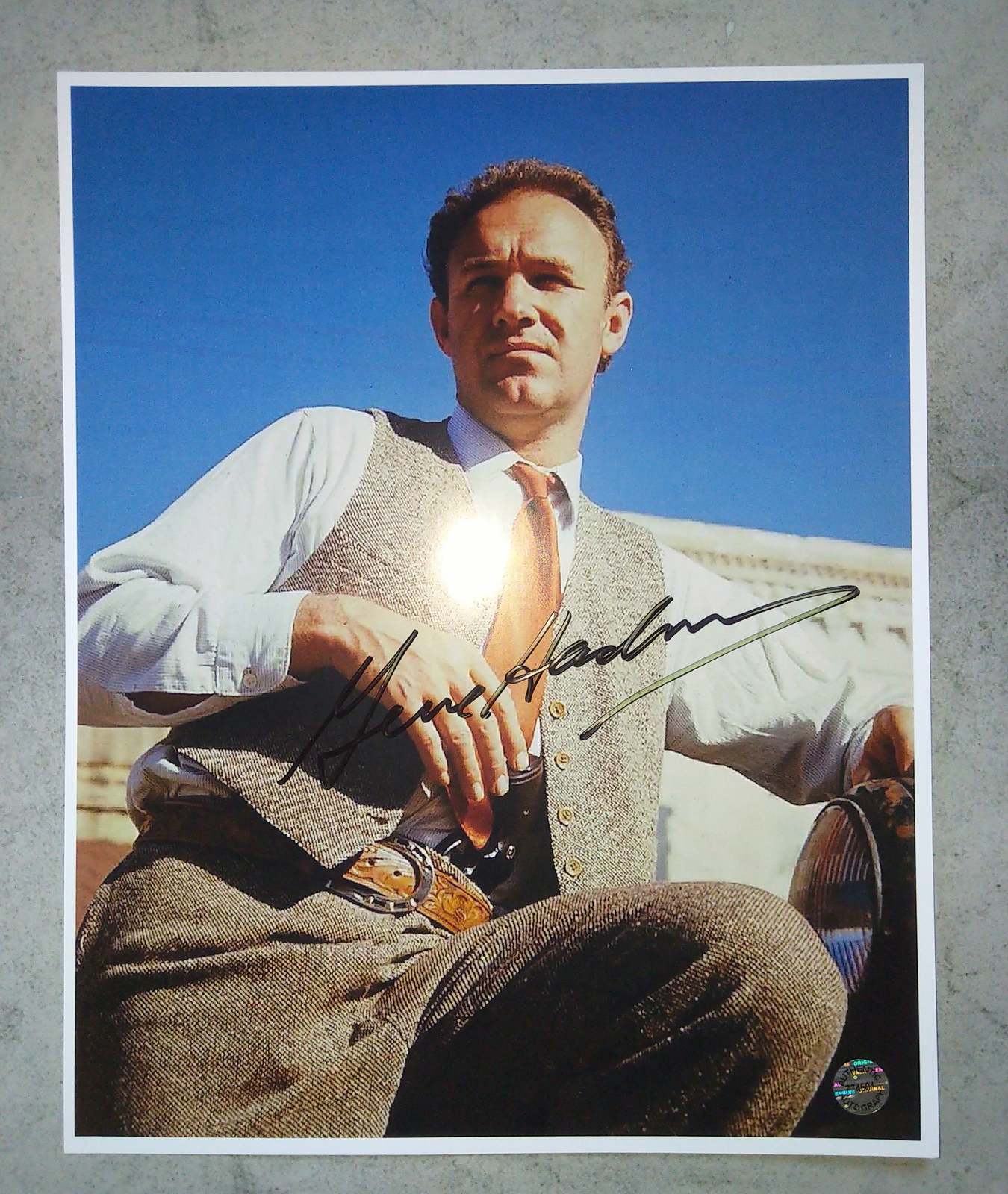 Gene Hackman Hand Signed Autograph 8x10 Photo COA - Other