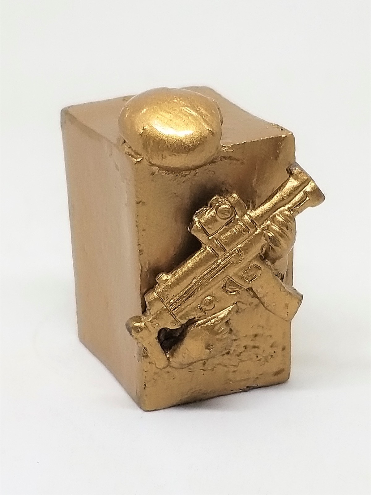 BIOHAZARD 3 Tofu GOLD Metal Figure Toy - Hong Kong Comic Capcom ...