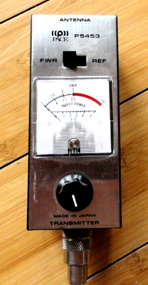 Pace Model P5453 RF Transmitter Field Strength SWR Meter Ham Radio ...