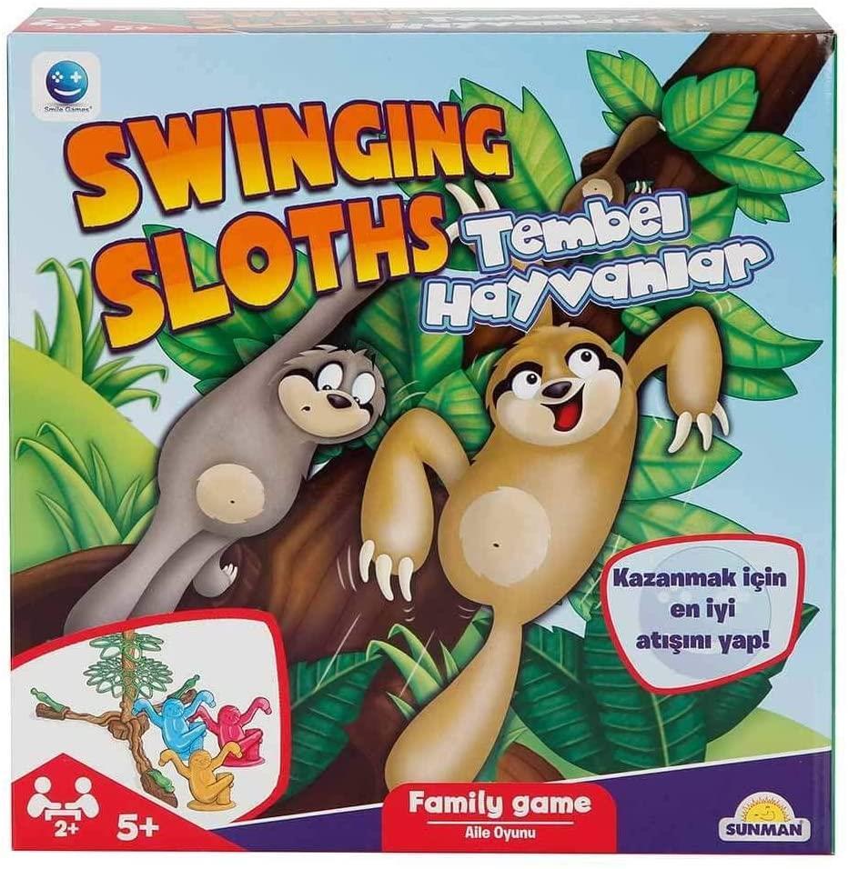 Swinging Sloths Tree Top HTI Toys Traditional Board Family Game Ages 3 ...