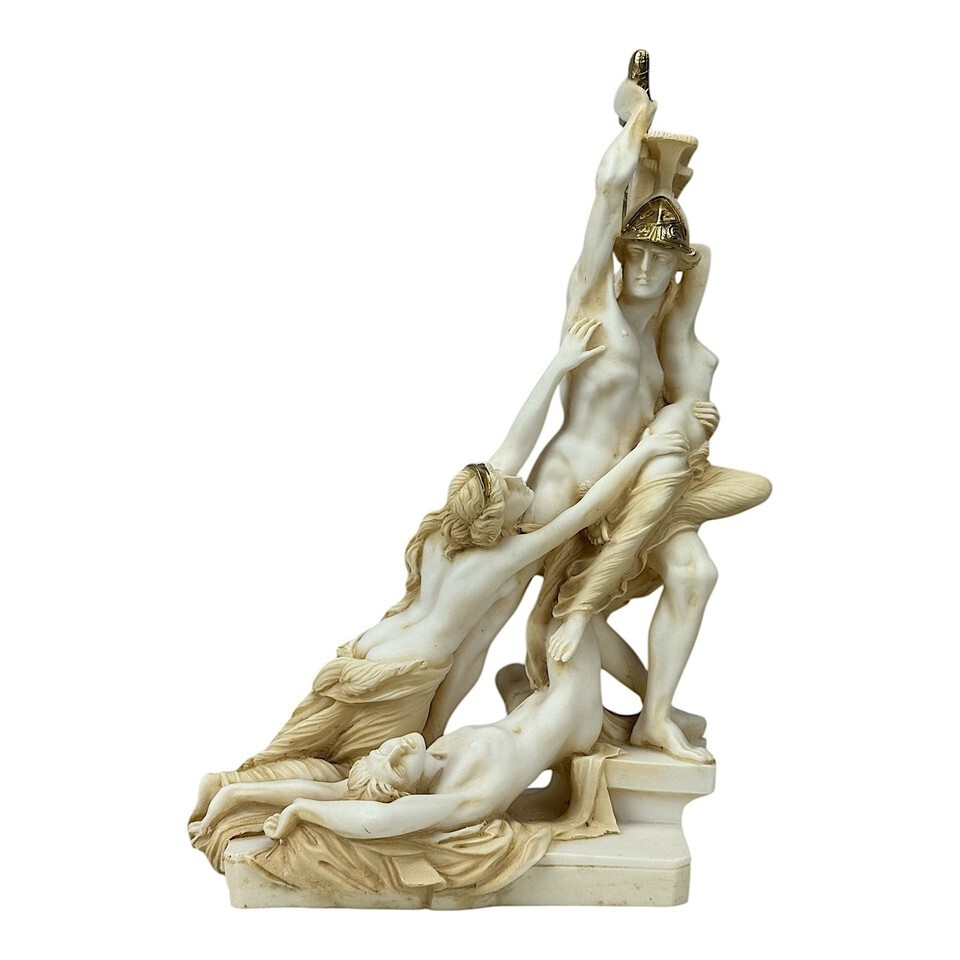 The Rape of Polyxena Nude Mythology Hero Achilles Patina Marble Cast ...