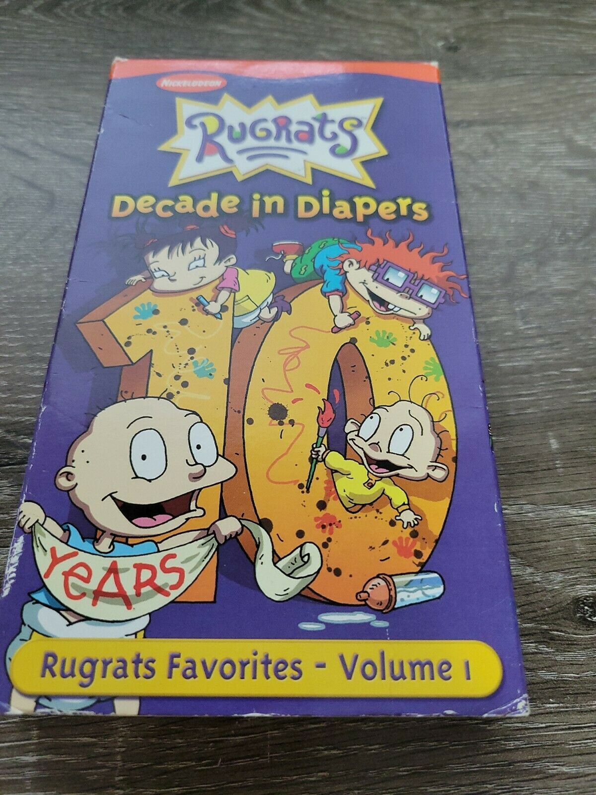 RUGRATS - DECADE IN DIAPERS Volume 1 VHS TAPE. Nickelodeon - VHS Tapes