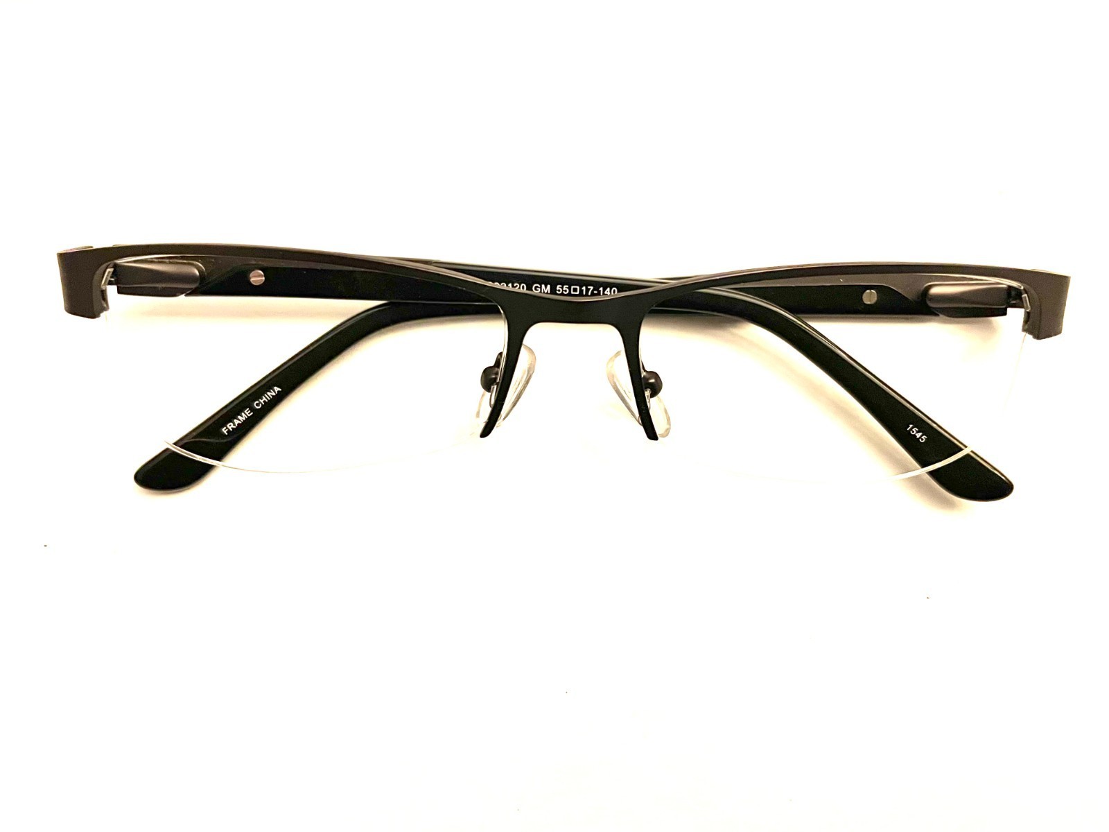 Robert Mitchel Eyeglasses RM202120 GM Half Rim 55-17-140 without Lenses ...