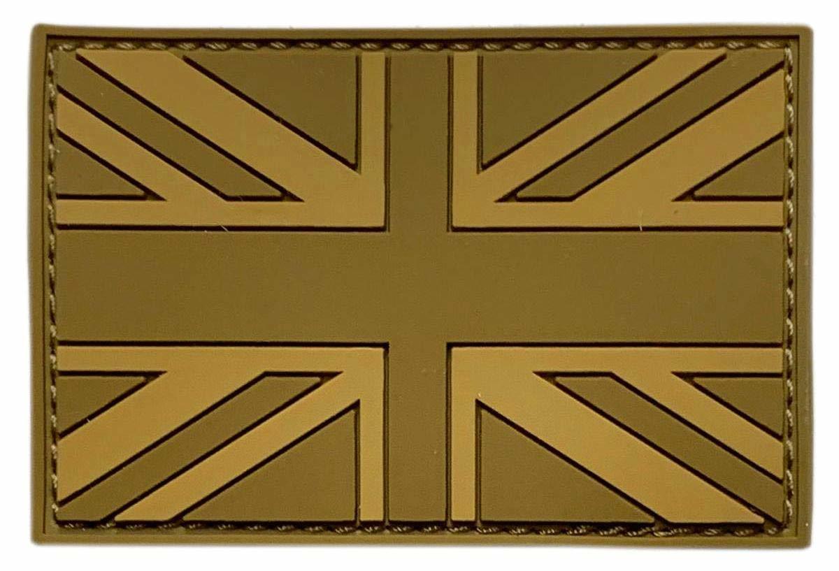 UK British Flag Tactical Patch [3D-PVC Rubber -3.0 x 2.0 - Hook ...
