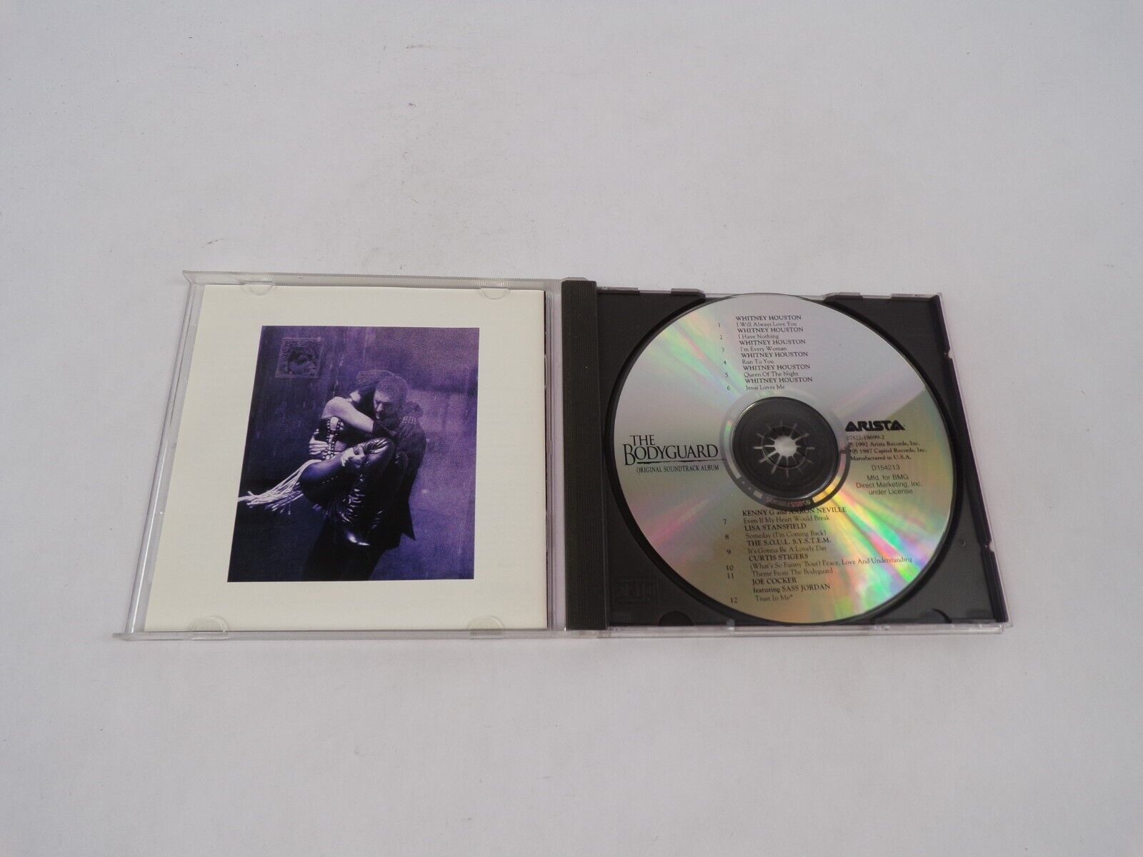 The Bodyguard Original Soundtrack Album Kevin Costner Whitney Houston I ...