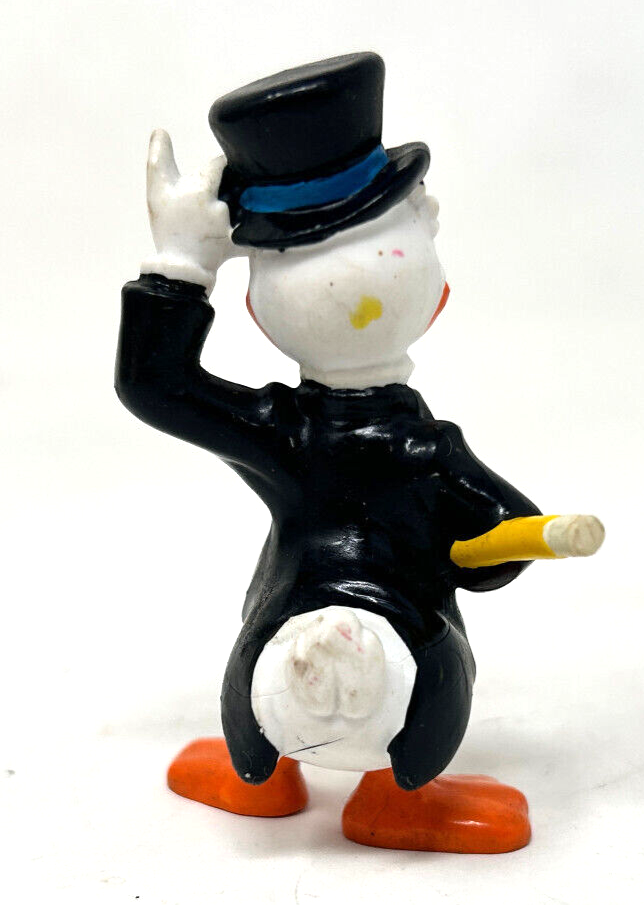 Vintage Disney Applause Formal Donald Duck Top Hat And Tails PVC Figure ...