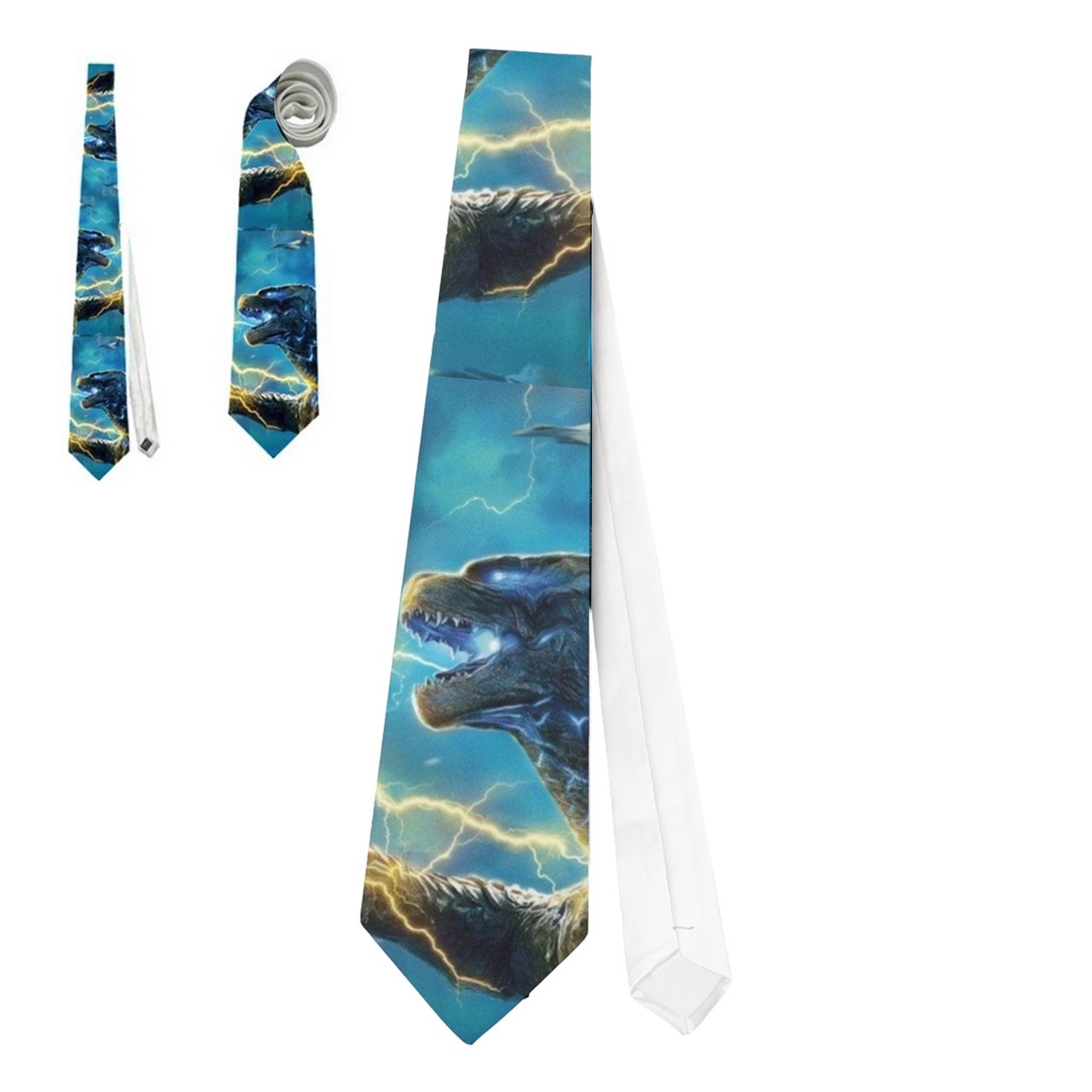 Necktie Godzilla Kaiju Tokusatsu Japanese Action Cosplay - Men's ...