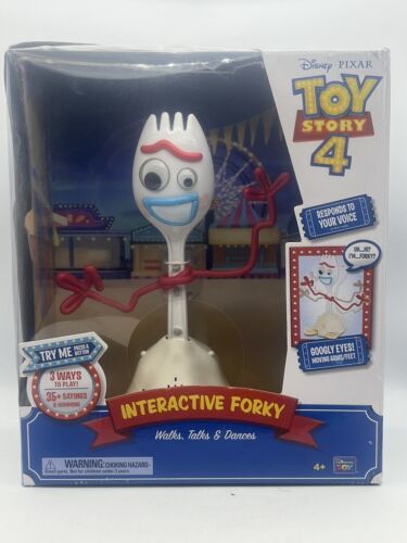 DISNEY TOY STORY 4 Interactive FORKY Talking Walking Dancing New ...