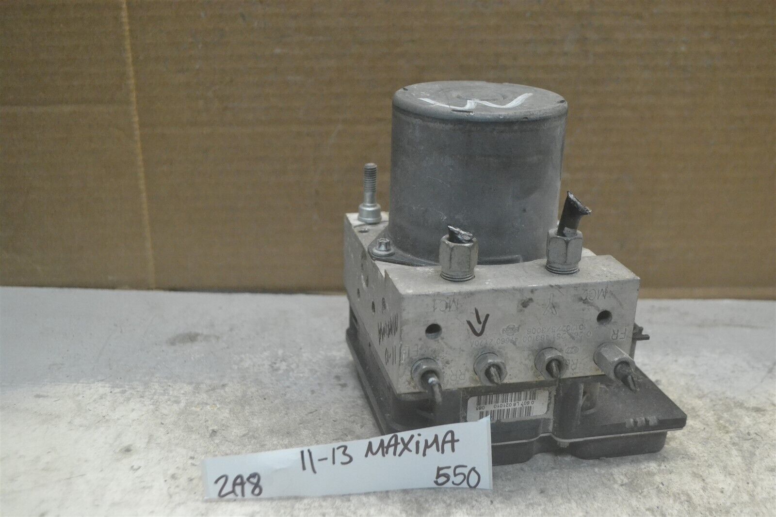 2011-2013 Nissan Maxima ABS Pump Control OEM 47660ZY70A Module 550-2A8 ...