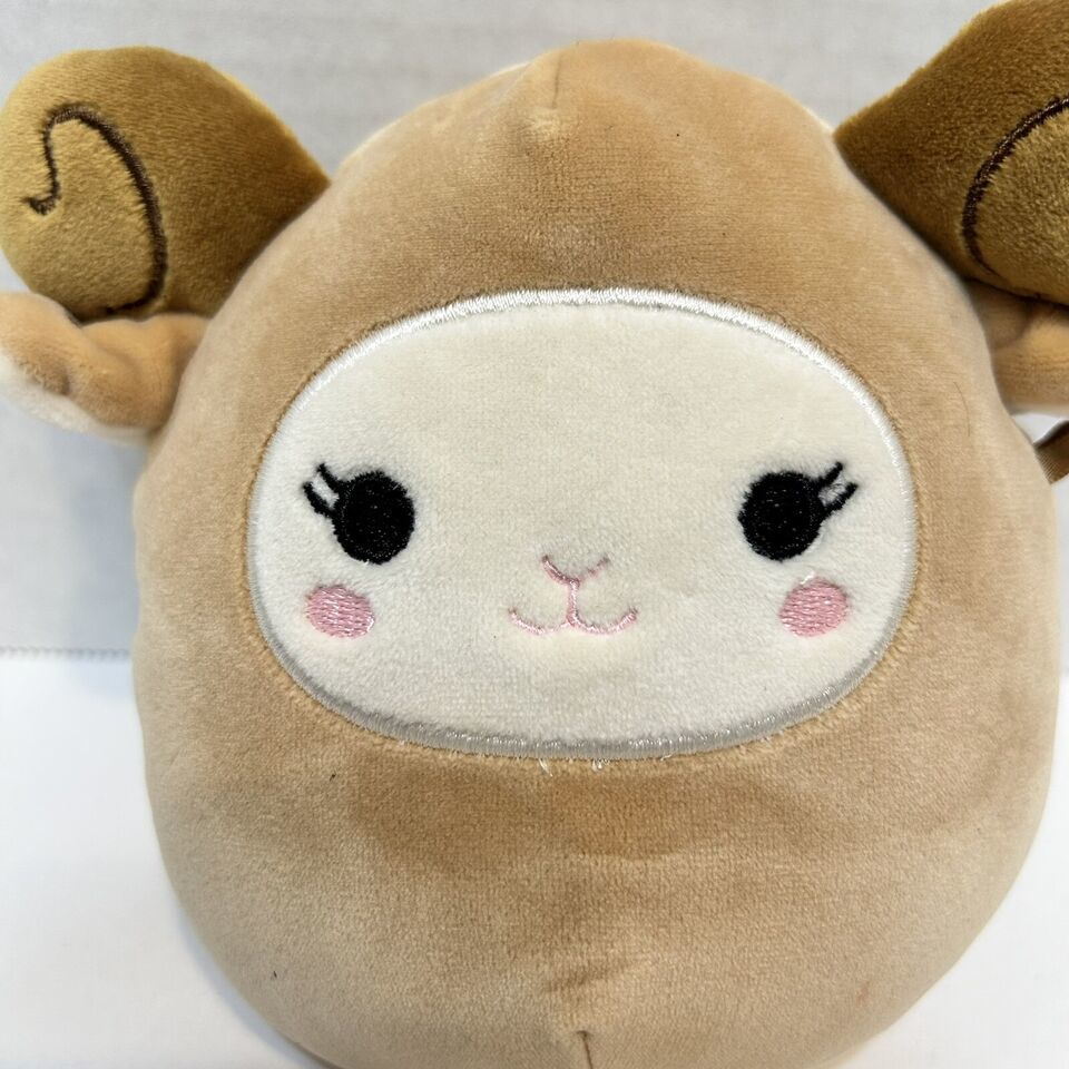 Kellytoy Squishmallows Reggie the Ram Horned 5" Plush Stuffed Animal ...