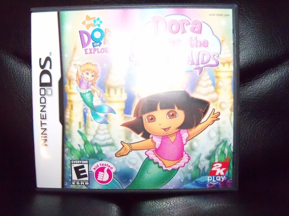 Dora the Explorer Dora Saves the Mermaids COMPLETE GREAT Nintendo DS ...