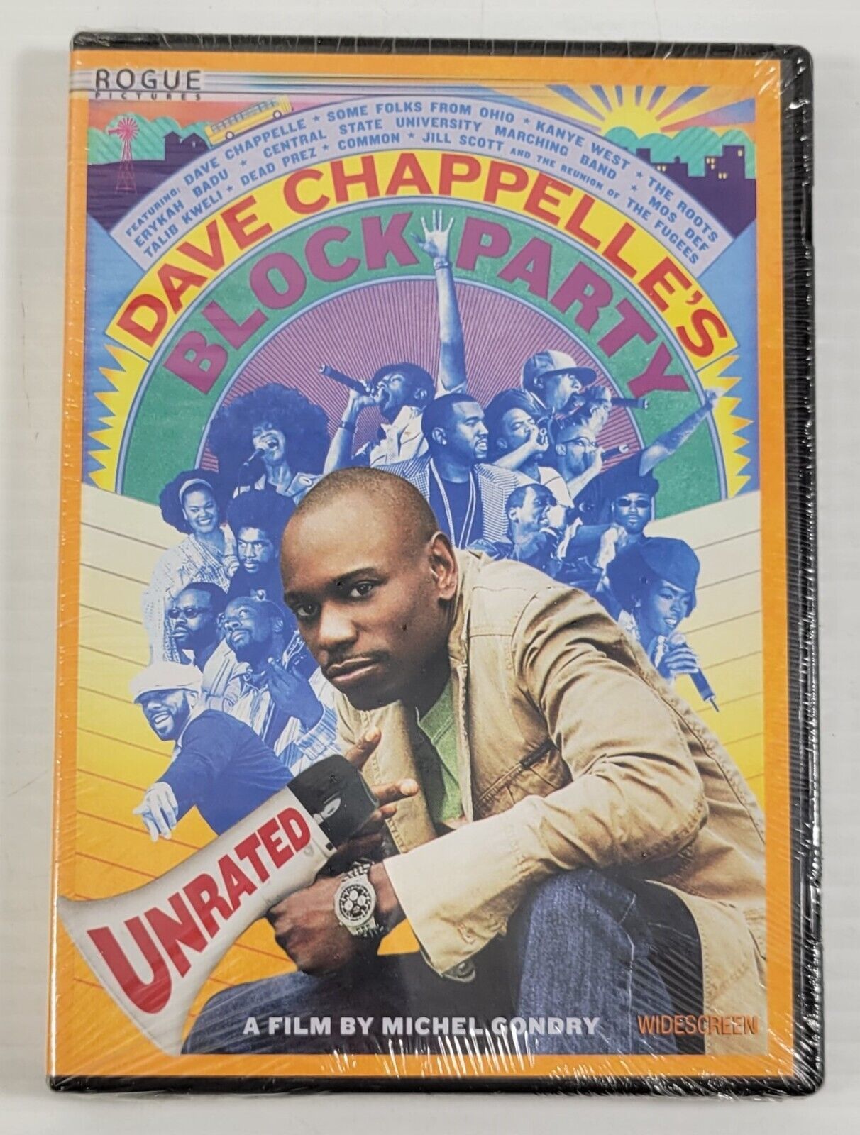 M) Dave Chappelle's Block Party (DVD, 2006, Unrated; Widescreen) - DVDs ...