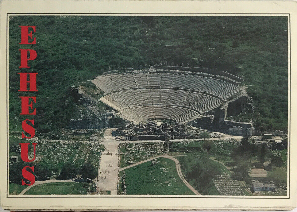 Vintage "12 Color Views of Ephesus" - Turkey - Souvenir Photo Postcards ...