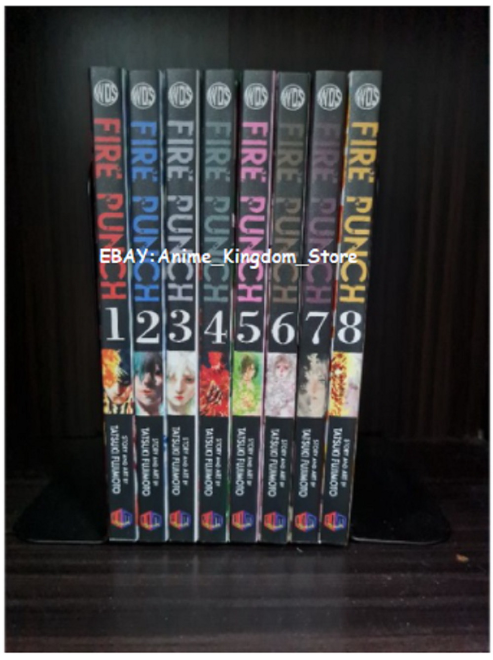FIRE PUNCH Tatsuki Fujimoto Manga Full Set English Comic [Volume 1-8 ...