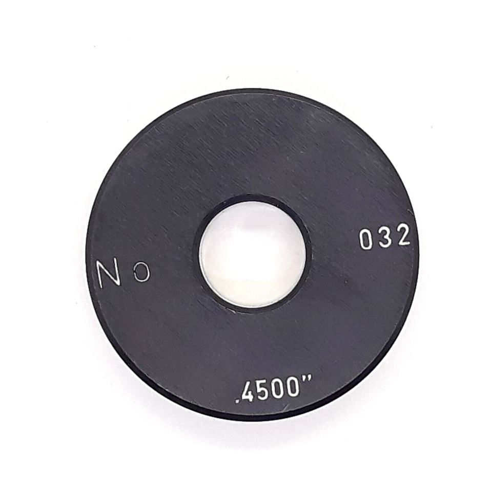 DIATEST SPLIT BALL DIAL BORE GAGE SET RING NUMBER .032 .4500 ...