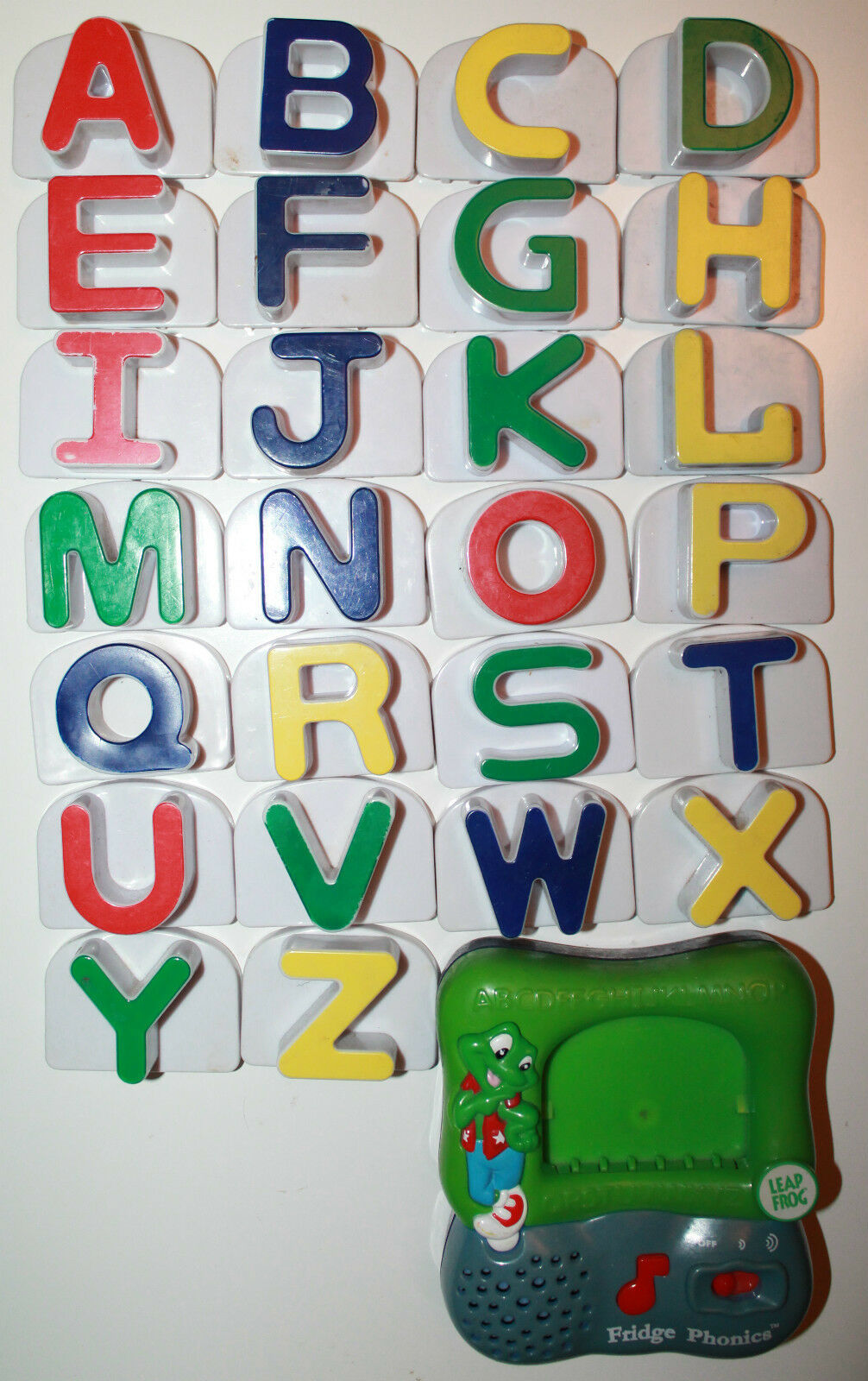 Leap Frog LeapFrog Fridge Phonics Magnetic Large Alphabet Complete Set ...