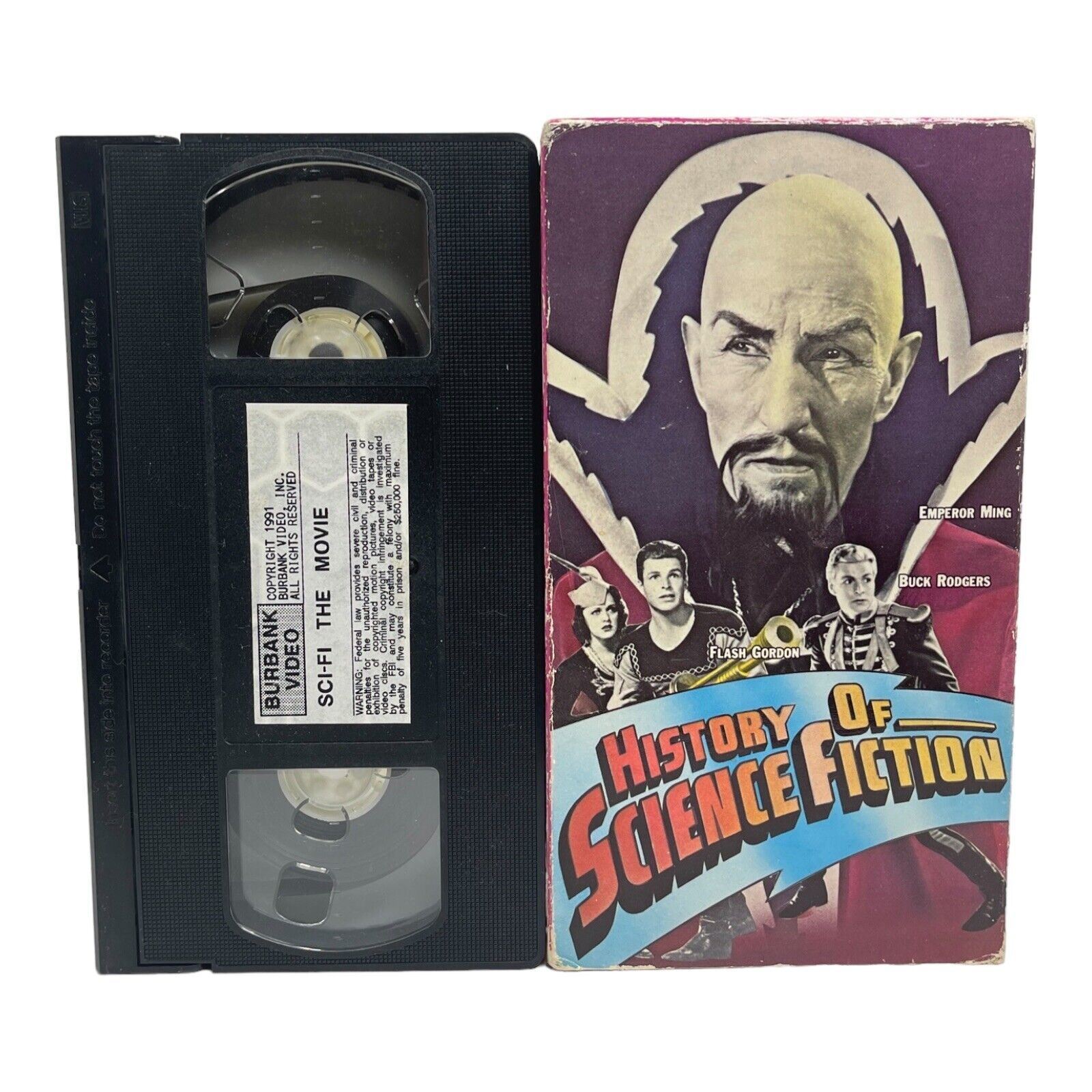 The History of Science Fiction in the Movies 1990 VHS Vintage Space ...