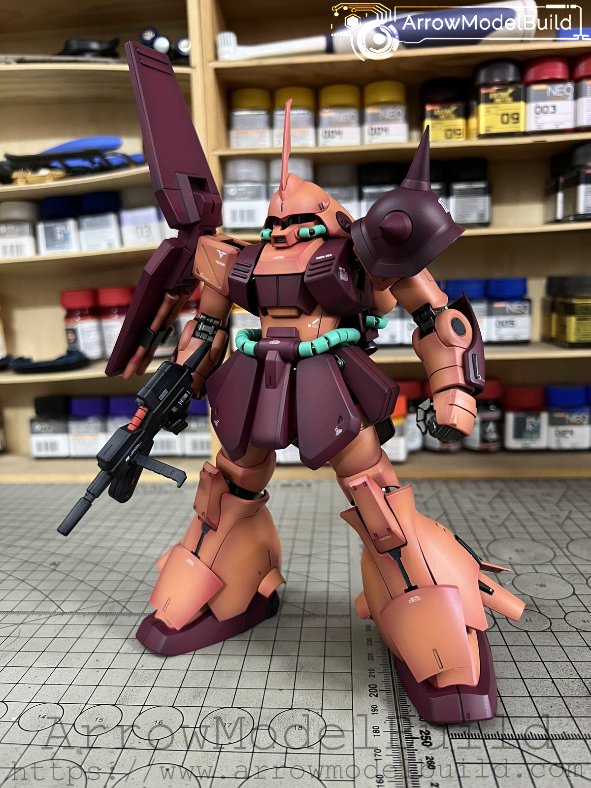 ArrowModelBuild Marasai Built & Painted MG 1/100 Model Kit - Gundam