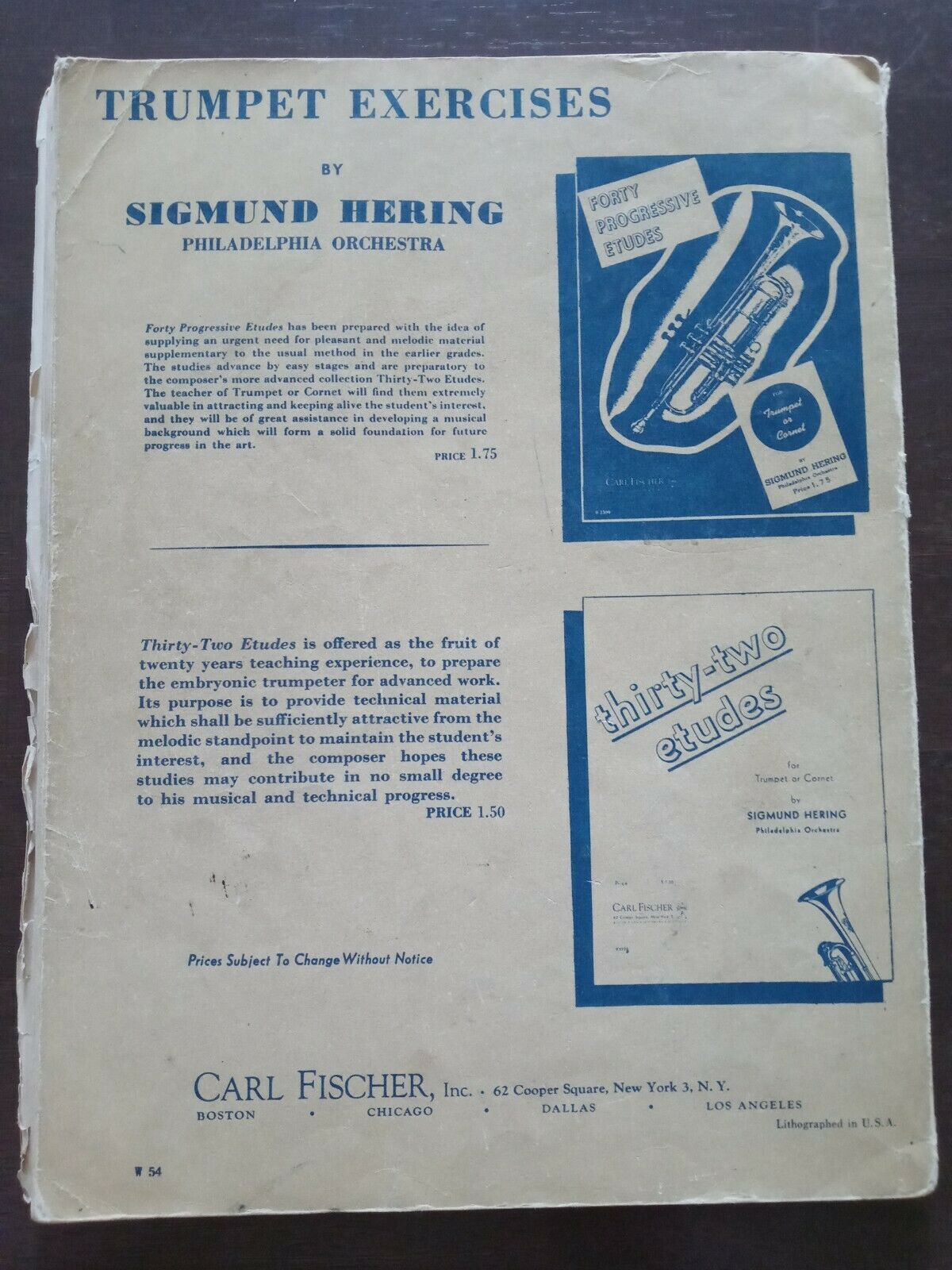 Arban's Complete conservatory Method for Trumpet 1936 New Amer Edit ...