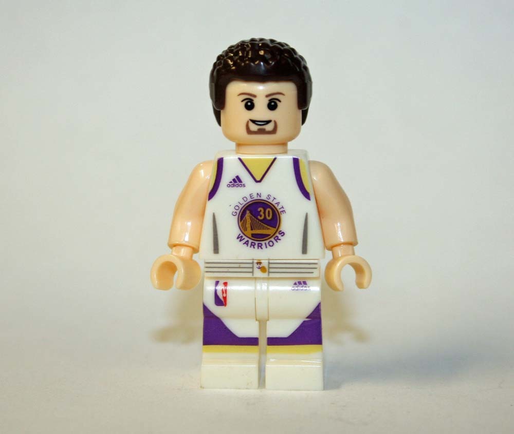 Stephen Curry Basketball Minifigure Custome - LEGO (R) Minifigures