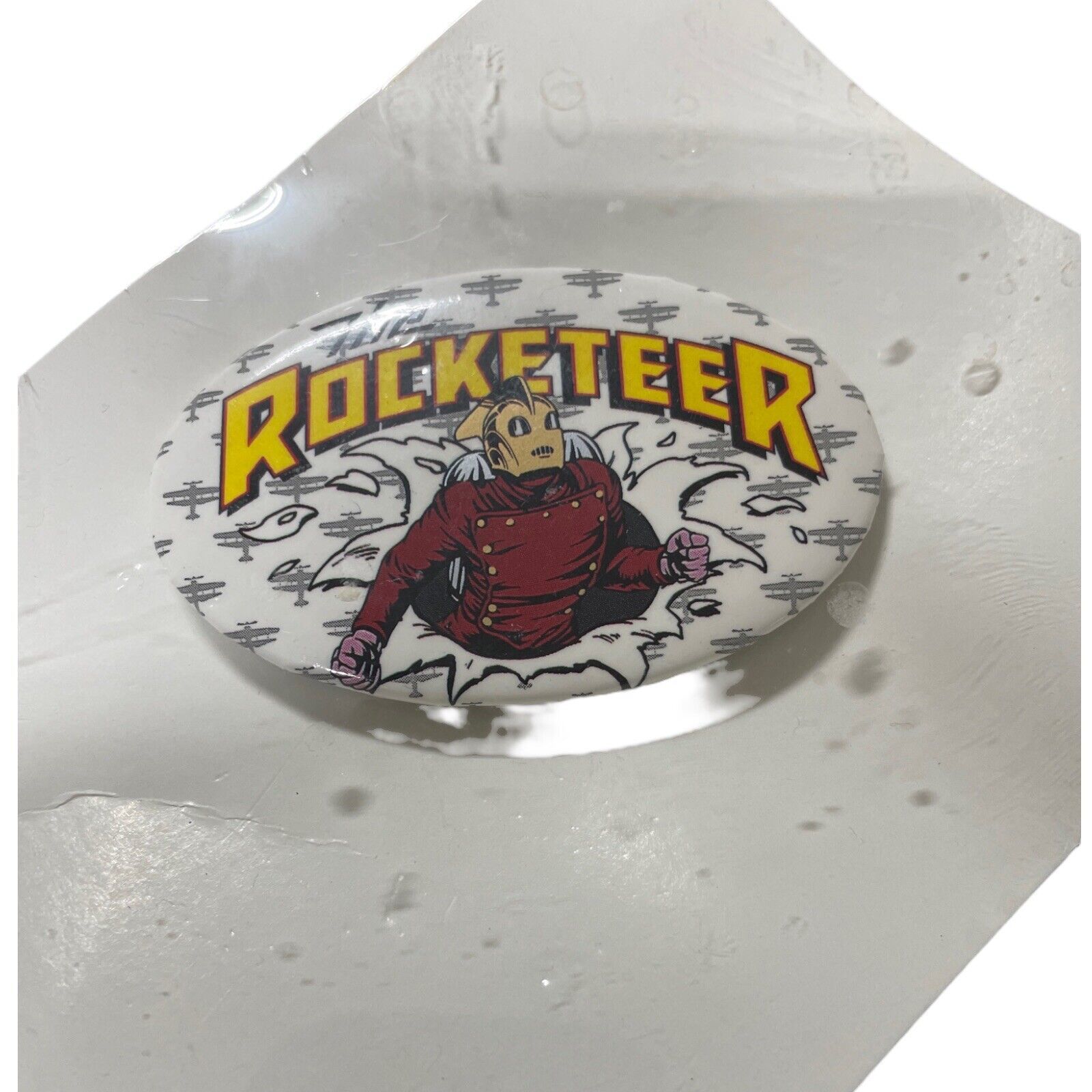The Rocketeer Vintage Walt Disney Pin Button Pinback 1990s 90s Movie ...