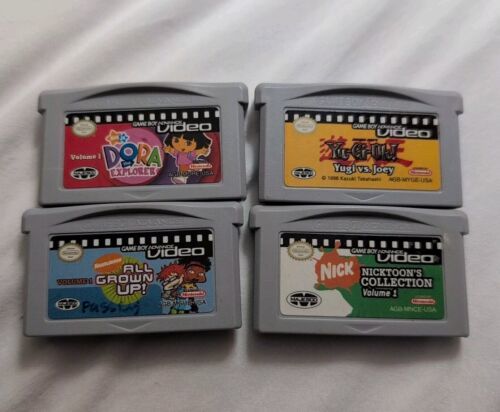 Game Boy Advance Video Lot Nicktoons Collection Volume 1 Yu-Gi-Oh ...