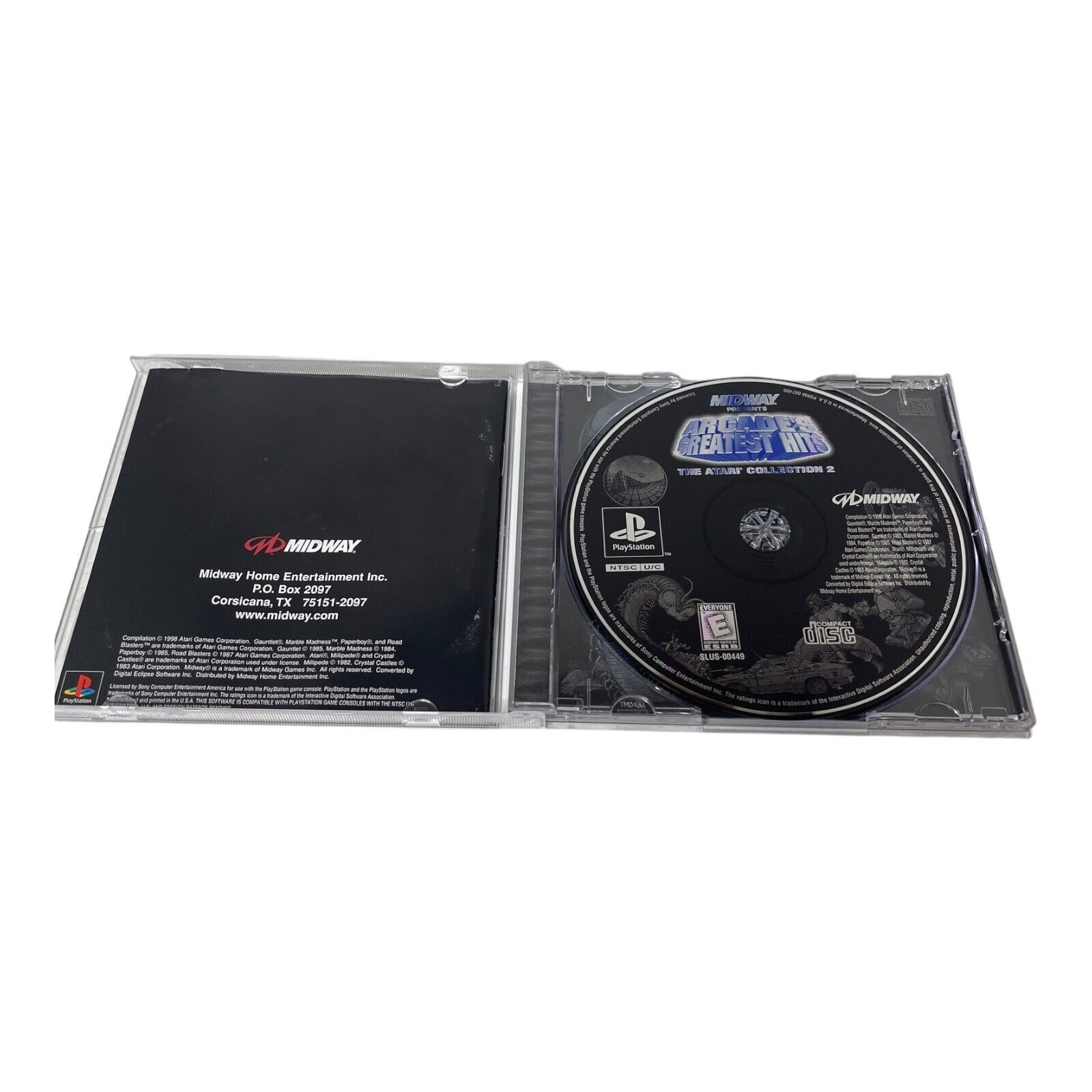 Atari Collection 2 Arcade's Greatest Hits (Sony Playstation 1 ps1 ...