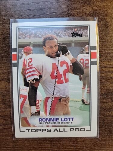 Ronnie Lott 1989 Topps #9 - San Francisco 49ers - NFL - from Fresh Pull - Trading Card Singles
