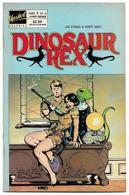 Dinosaur Rex #1 (1987) *Upshot Graphics / Copper Age / Jan Strnad ...