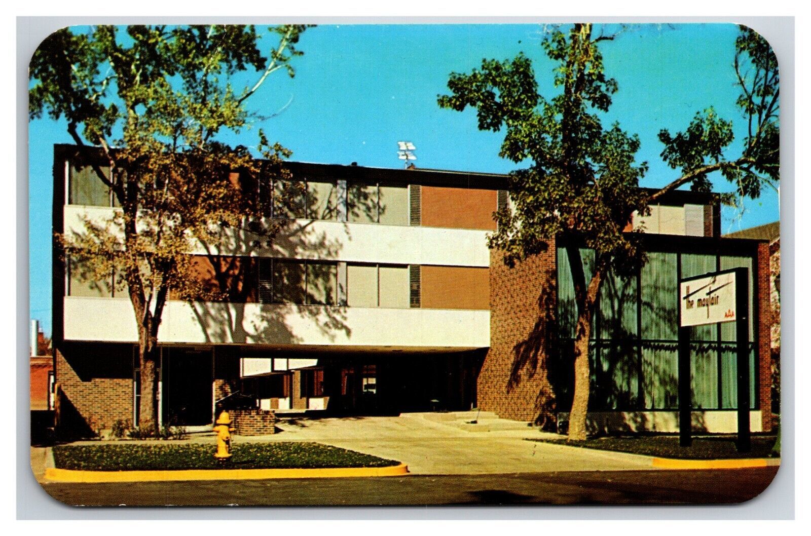 Mayfair Motel Colorado Spirings Colorado CO UNP Chrome Postcard R30 ...