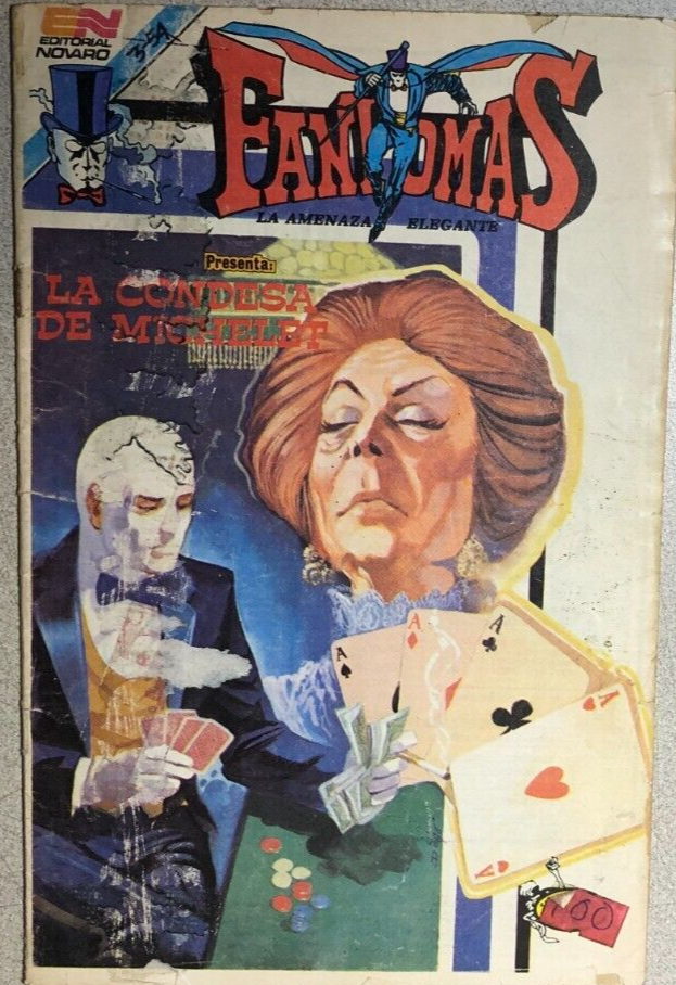 FANTOMAS (1981) Mexican color comic book in Spanish VG - Comic Books ...