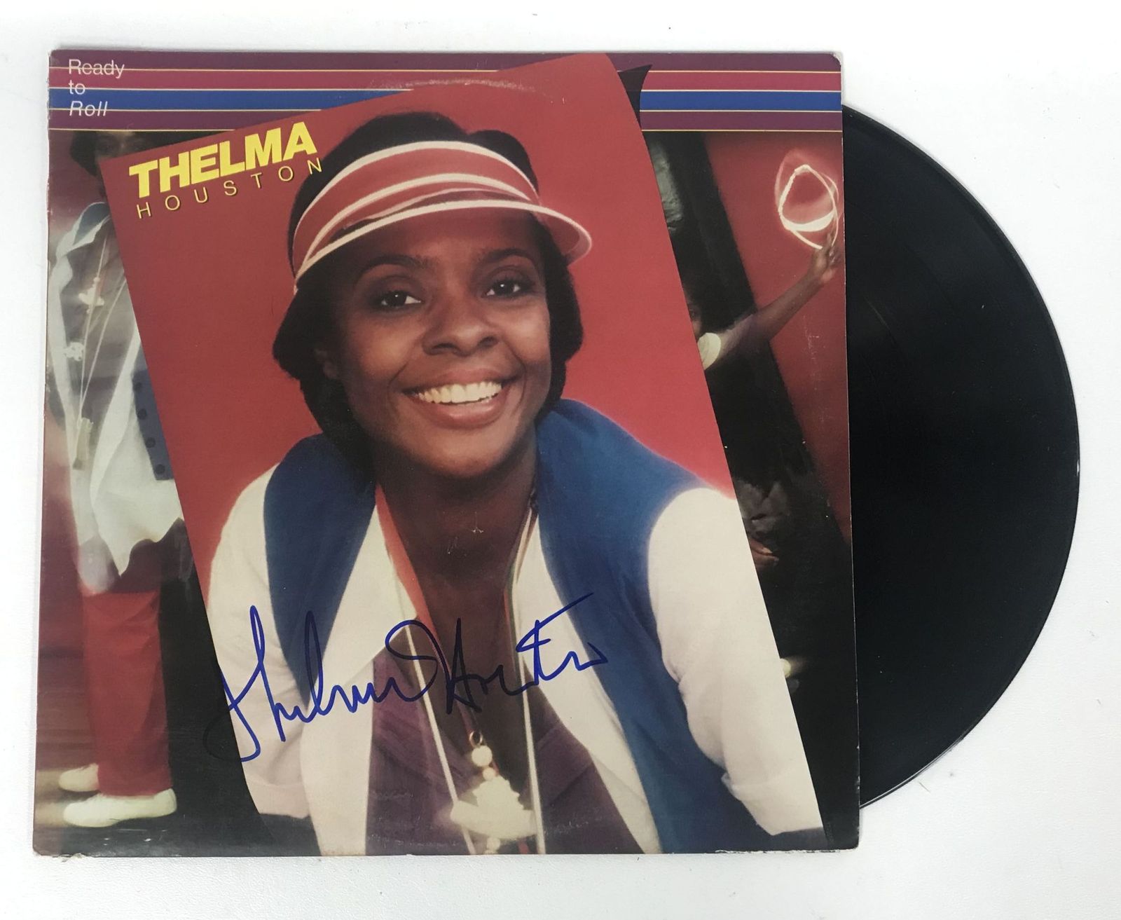 Thelma Houston Signed Autographed "Ready to Roll" Record Album - COA ...