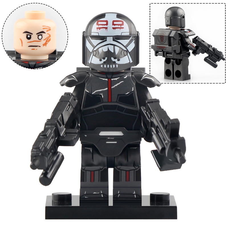 Wrecker (Clone Force 99) Star Wars The Bad Batch Minifigures Block Toys ...