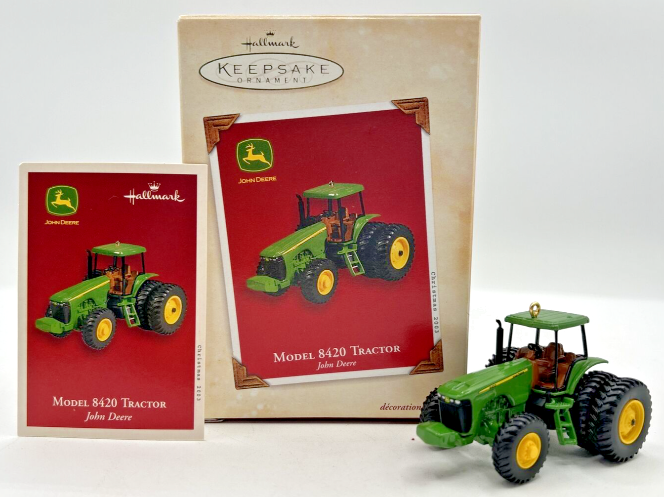 Hallmark John Deere Model 8420 Tractor 2003 U242 - Ornaments