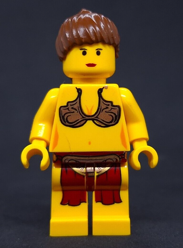 Lego Star Wars Slave Princess Leia Minifigure Jabba 4480 Figure Lego R Minifigures