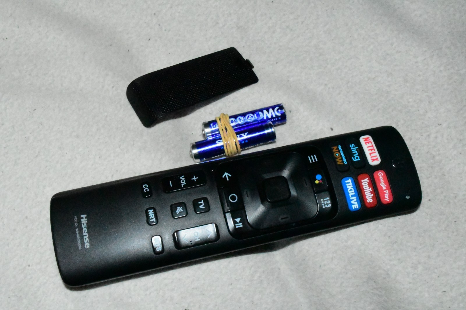 Hisense OEM Remote with Hotkeys (W9HBRCB0006) GENUINE tested w ...