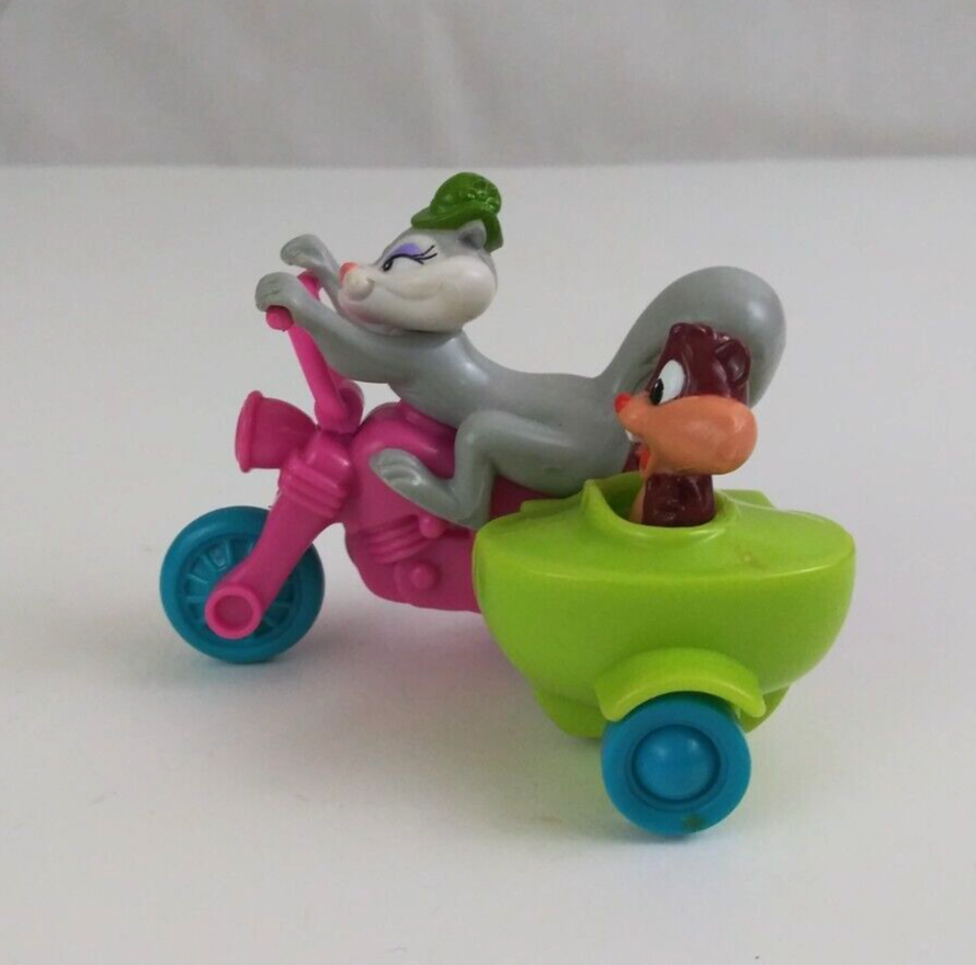 Vintage 1993 Warner Bros Tiny Tunes Slappy & Skippy Chopper McDonald's ...