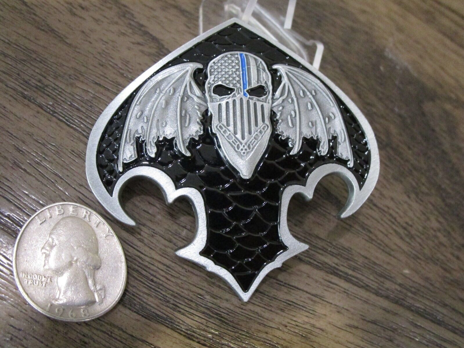 FAMS Federal Air Marshal FAM Winged Punisher Challenge Coin - Challenge ...
