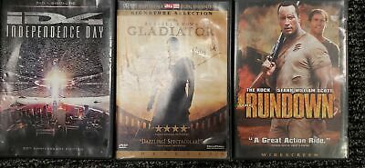 Action DVD Bundle: Independence Day, Gladiator, The Rundown - DVDs ...