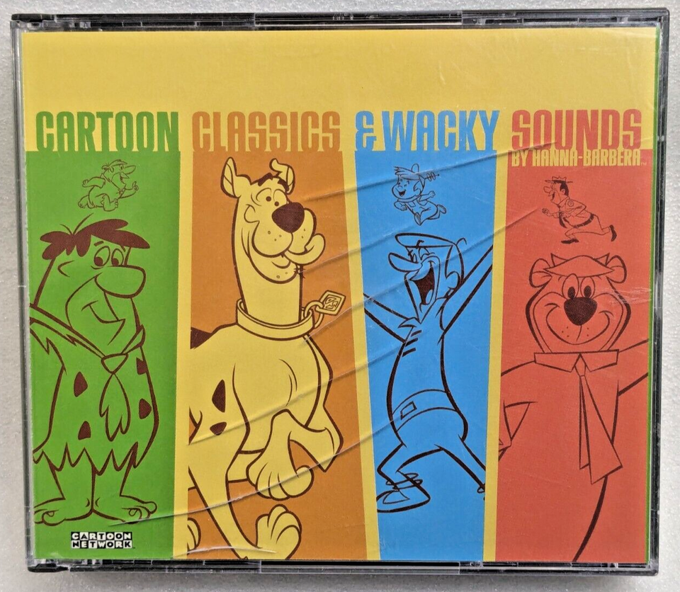Cartoon Classics & Wacky Sounds Hanna-Barbera (CD, 2001, Rhino/Cartoon ...