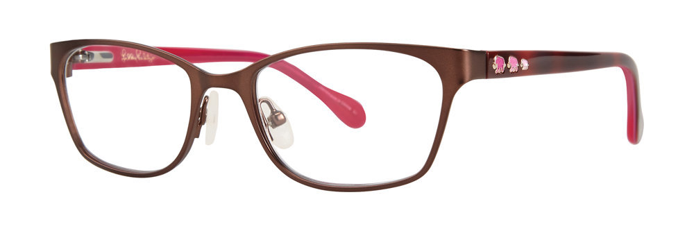 Lilly Pulitzer (Closeout) Amalie Eyeglasses Brown 47mm - Eyeglass Frames