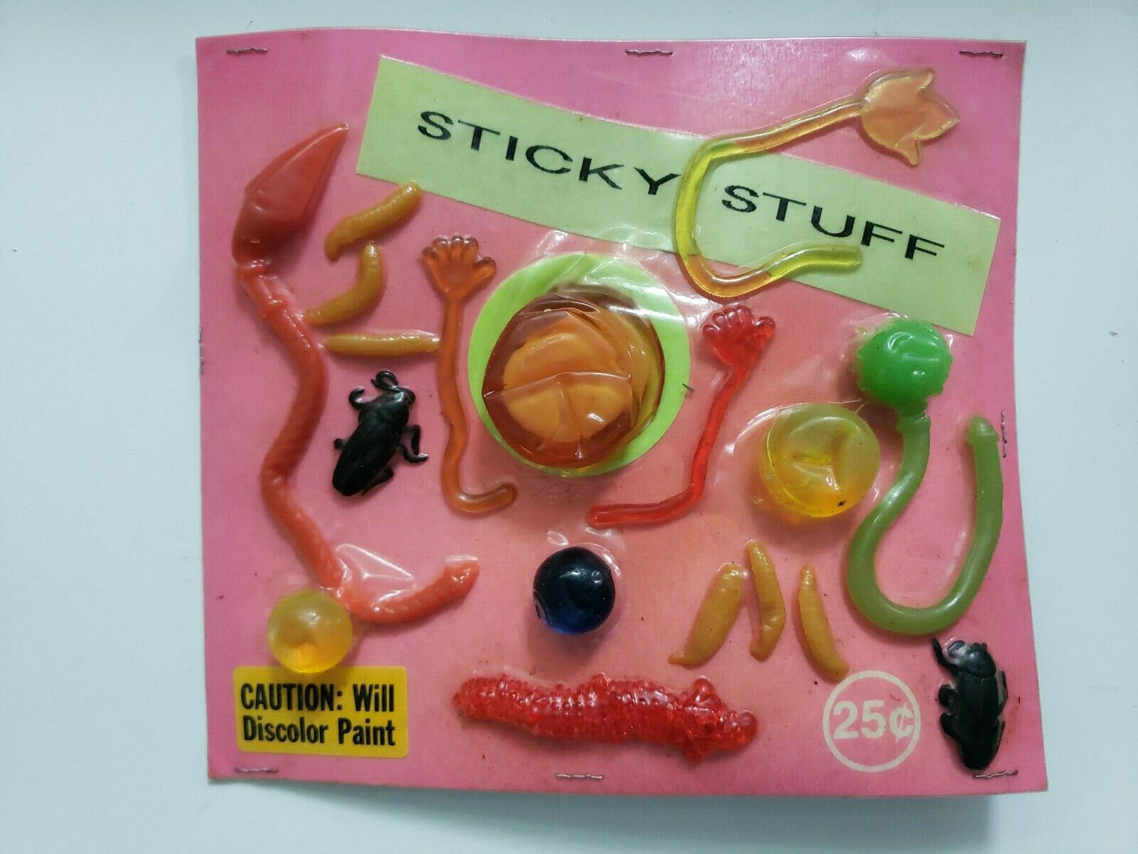 Vintage Sticky Stuff Old Gumball Vending Machine Display Card #206 ...