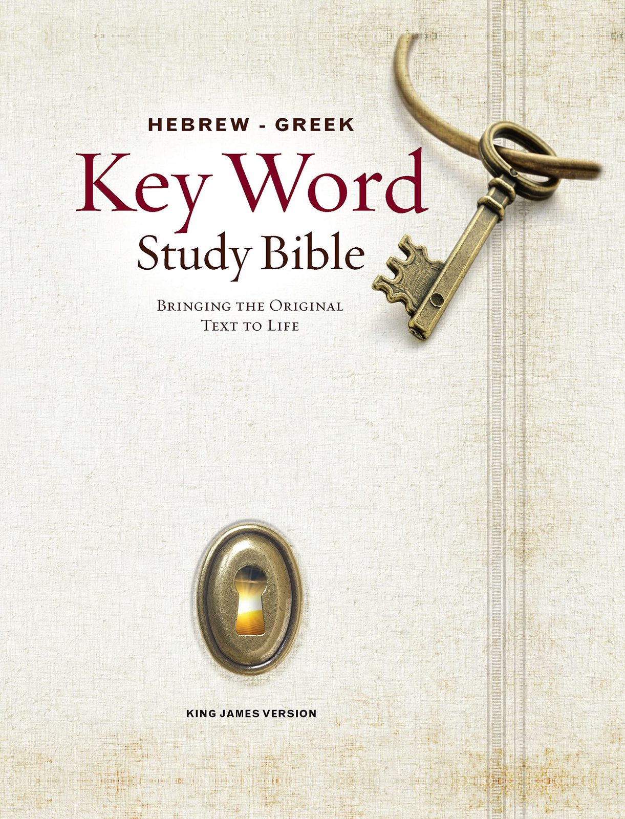 The Hebrew-Greek Key Word Study Bible: KJV Edition, Hardbound (Key Word ...