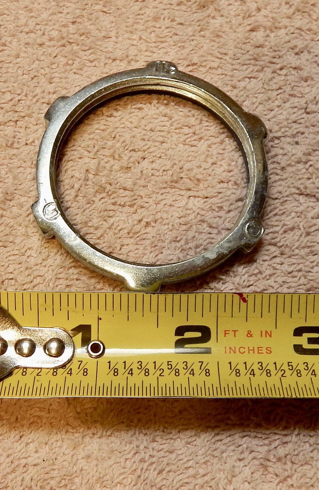 Conduit Locknut 1-1/2" Rigid/Imc Sealing Locknut 1 PC Appleton Liquid ...