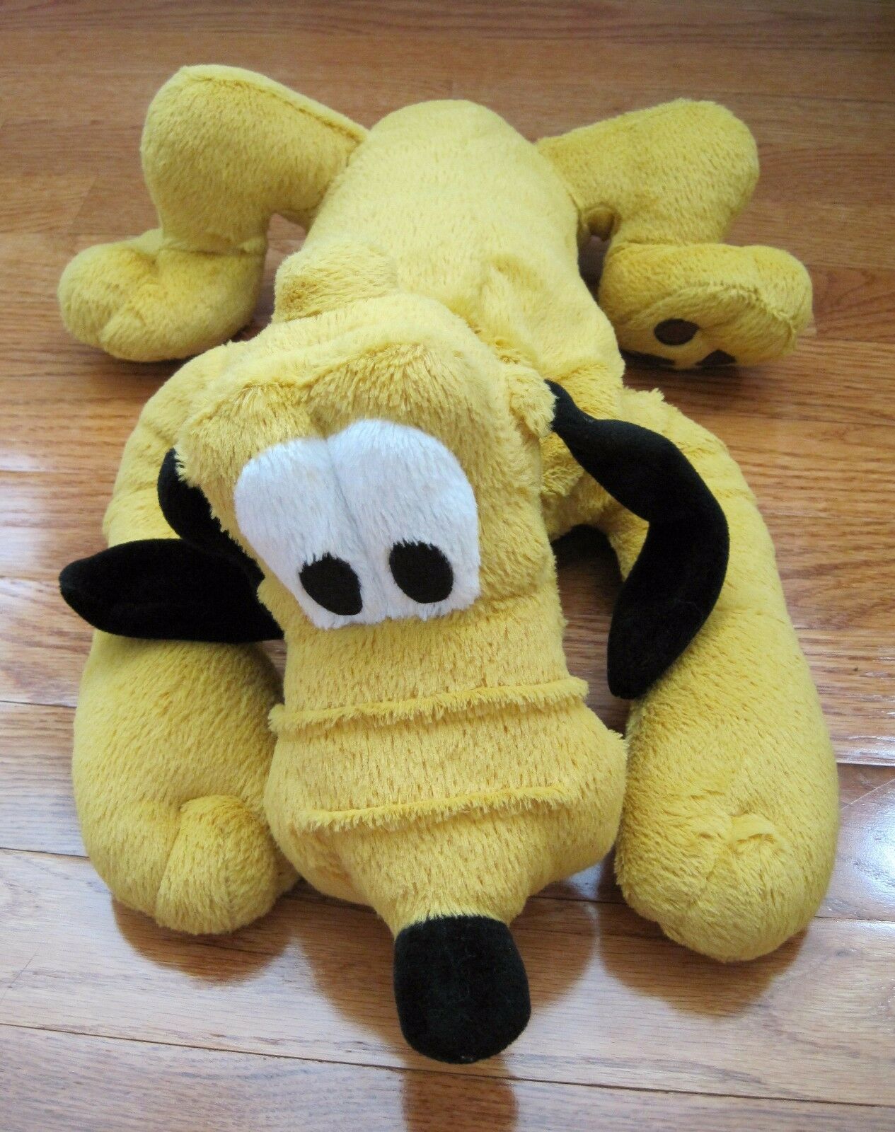 Pluto Disneyland Green Collar Stuffed Plush Walt Disney World Dog 18 ...