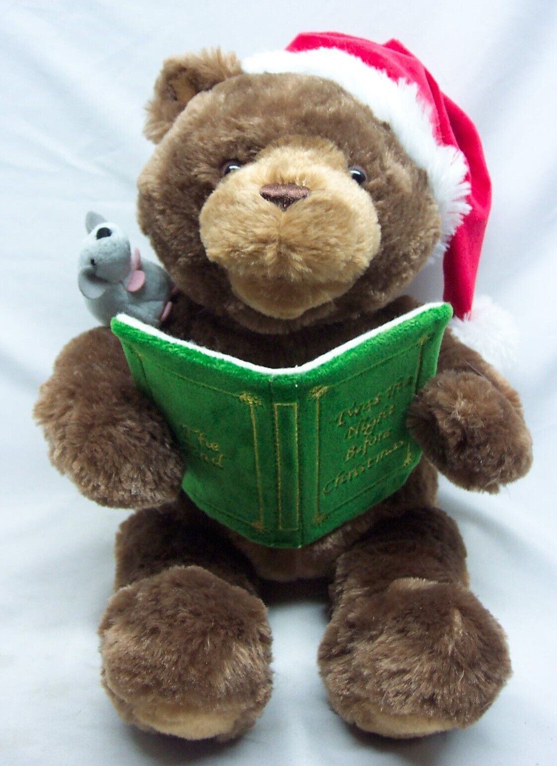 GUND Storytime Bear Animated Plush Read Twas the Night Before Christmas ...
