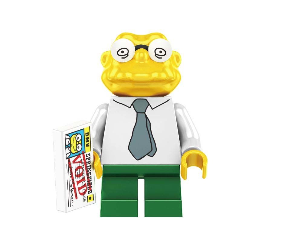 Hans Moleman The Simpsons Cartoon Collectible Minifigures Toys - LEGO ...