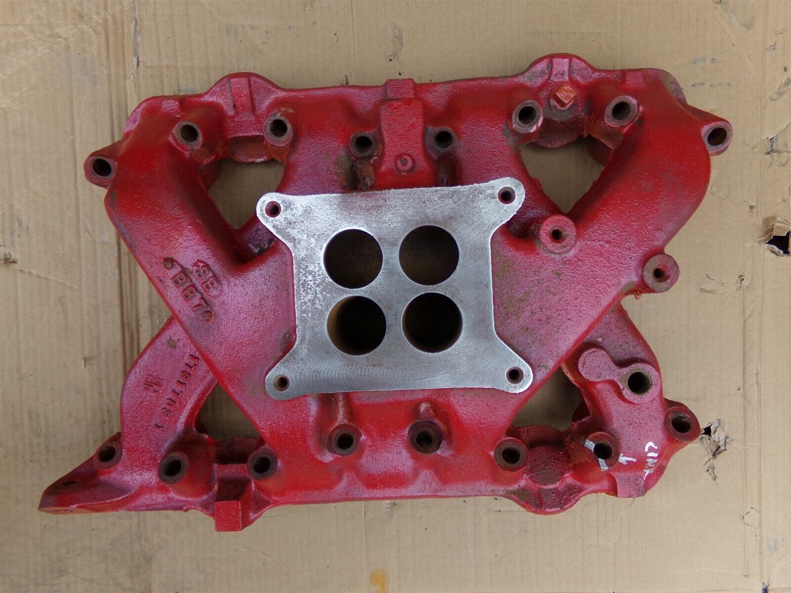 1957 58 Dodge Plymouth Chrysler 392 Hemi Intake Manifold 1731703-1 OEM ...