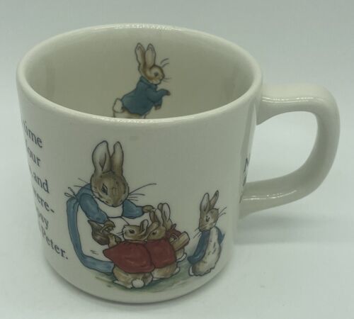 Beatrix Potter Mug Wedgwood Peter Rabbit Vintage Cup 1993 Made In ...