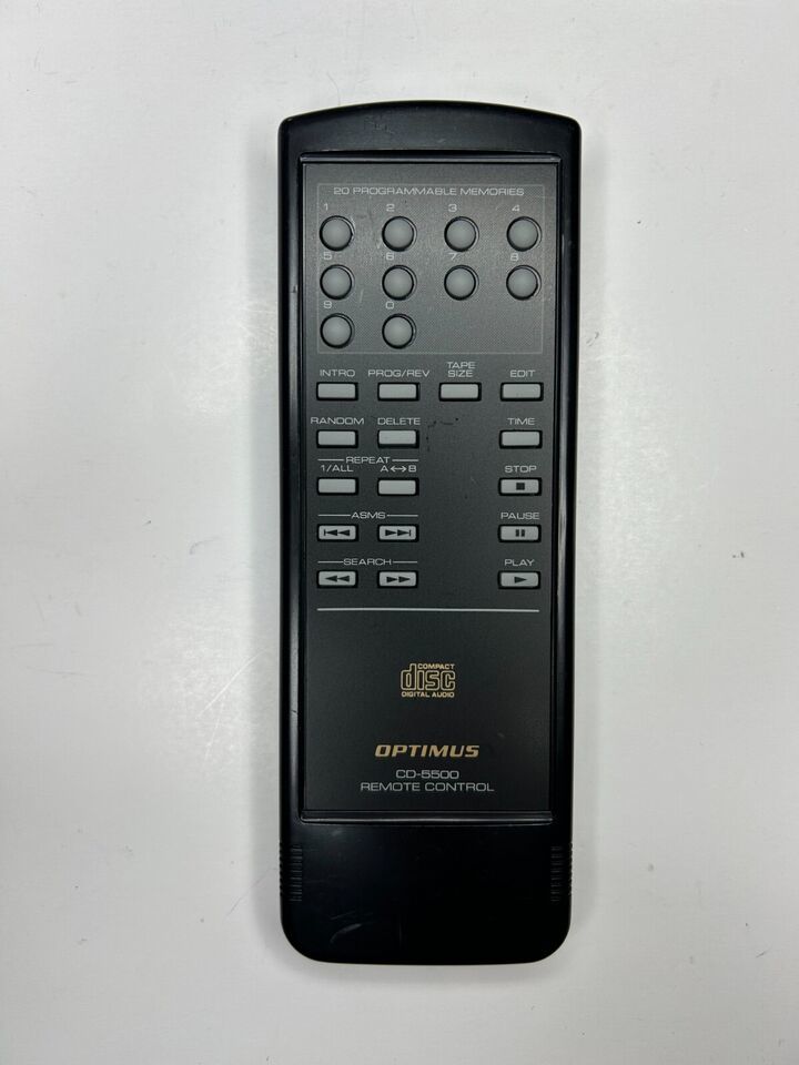 Optimus CD-5500 CD Player Remote Control, and 49 similar items